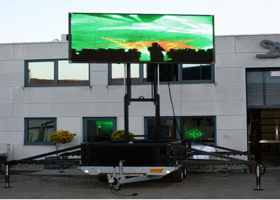 Qutdoor Mobile Truck LED Display Lightness Mobile Led Advertising Vehicle