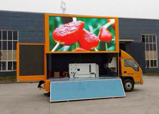 Qutdoor Mobile Truck LED Display Lightness Mobile Led Advertising Vehicle