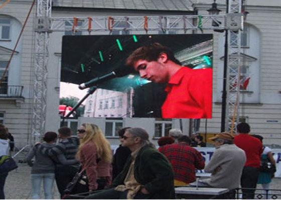 Outdoor P8 Electronic Billboard Advertising Linsn / Nova Control System