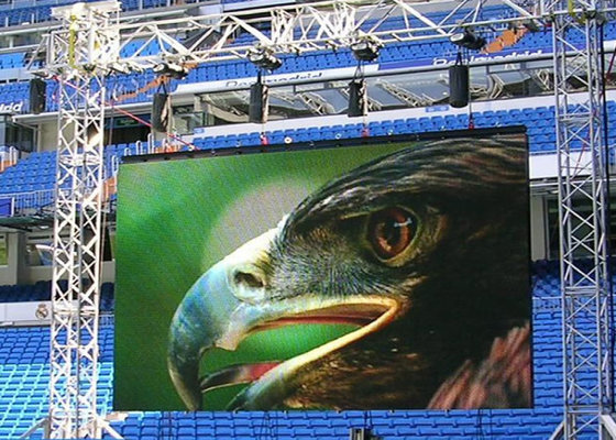Outdoor P8 Electronic Billboard Advertising Linsn / Nova Control System