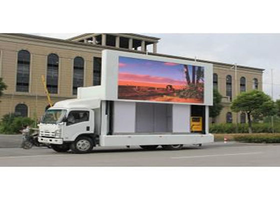 Ultra Thin Outdoor Mobile Led Screen 250*250 Mm For Sporting Events