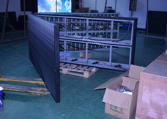 Outdoor Dip Front Service Led Display Iron Cabinet With Front Open Type