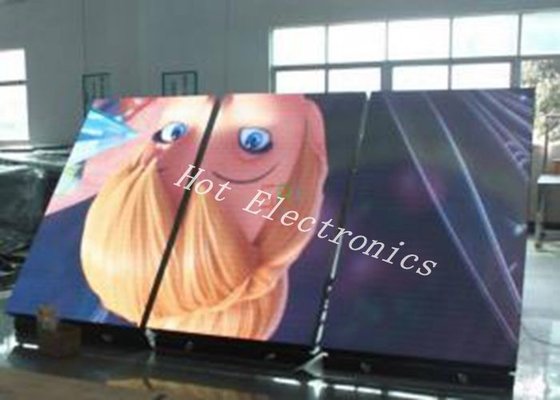 Seamless P8 Front Service Led Display Rgb Led Video Screen 256*128 Mm Size