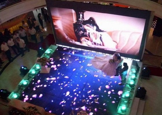 Easy Installation SMD LED Dance Floor P3.91 With 25600 Dots Pixel Density