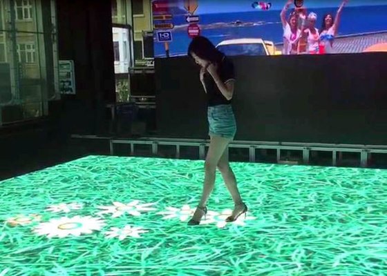 Easy Installation SMD LED Dance Floor P3.91 With 25600 Dots Pixel Density