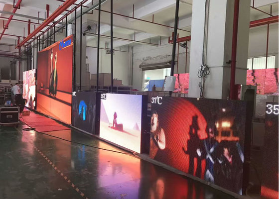 HD Outdoor Rental LED Display , 10mm Electronic LED Video Screen
