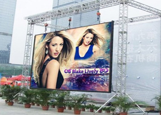 HD Outdoor Rental LED Display , 10mm Electronic LED Video Screen