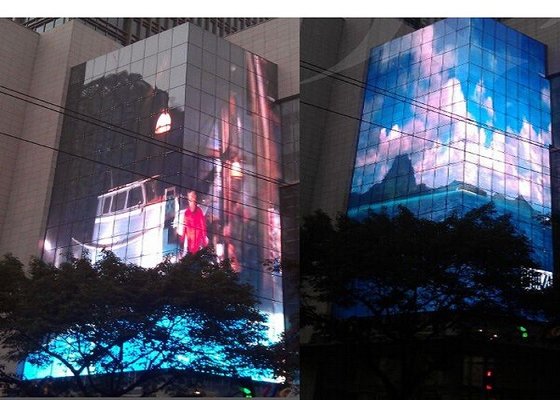 Radiant Outdoor LED Mesh Display P10 High Transparent Brightness