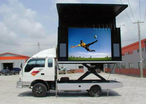 Advertising HD Mobile Truck LED Display For Transportation And Assembly