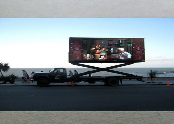 Advertising HD Mobile Truck LED Display For Transportation And Assembly
