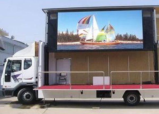 Seamless Splicing Digital Mobile Advertising Truck Rental Module Size 250*250 Mm
