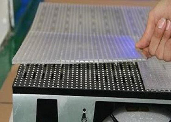 Interactive Led Dance Floor 1920HZ , HD Disco Dance Floor 25600 Dots/sqm