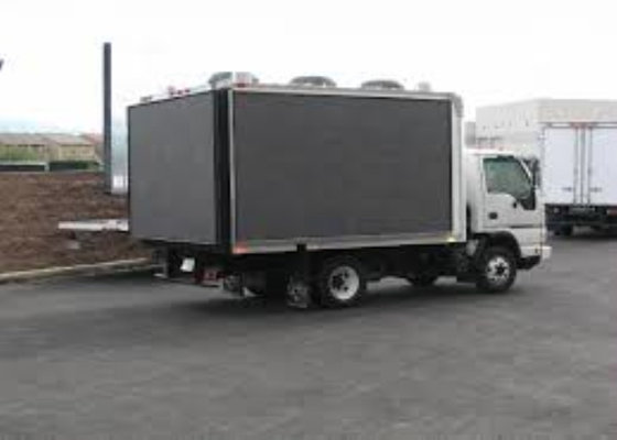 Qutdoor Mobile Truck LED Display Lightness Mobile Led Advertising Vehicle