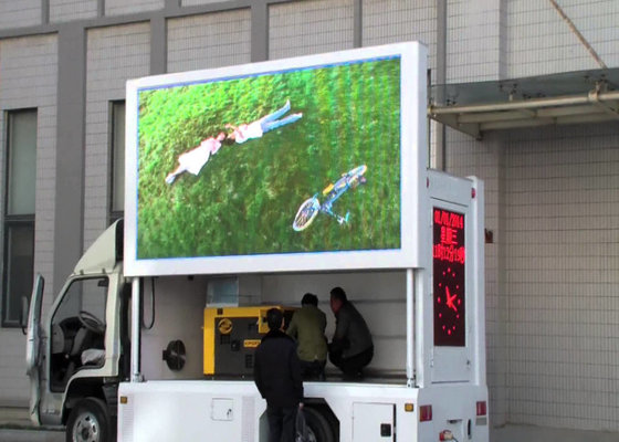 3480Hz Fixed Mobile Truck Led Display SMD2727 Fast Installation