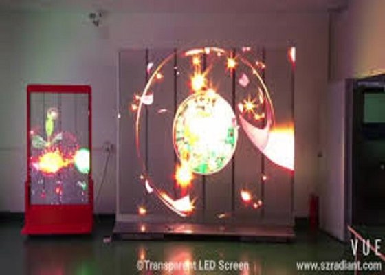 Outdoor LED Mesh Display P18.75 Transparent Dip Led Display Screen