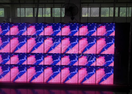 P3 Rgb Full Color LED Screen Rental With High Refresh Rate 4000 HZ