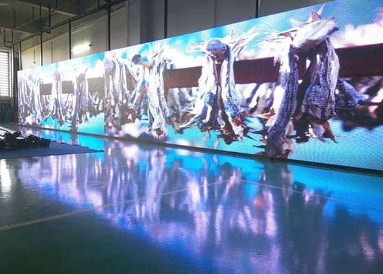HD P4 Full Color LED Display / Led Digital Display Module Size 256*256 Mm