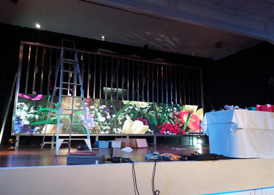 Indoor Full Color Led Display SMD3528 Cabinet Size 576*576 Mm