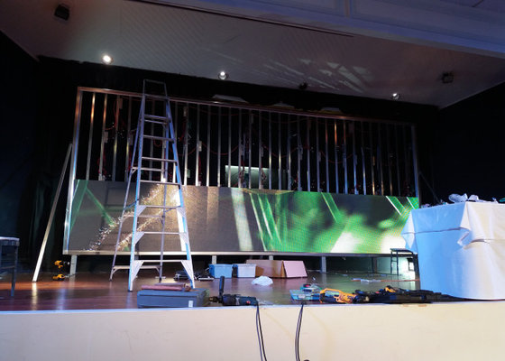 Indoor Full Color Led Display SMD3528 Cabinet Size 576*576 Mm