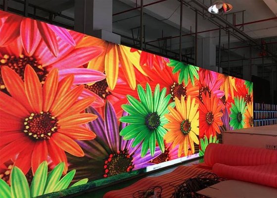 P1.25 Indoor LED Advertising Display RGB With Cabinet Size 480*480 Mm