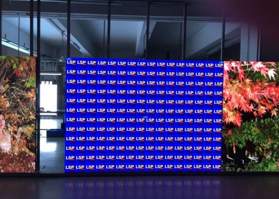 P1.25 Indoor LED Advertising Display RGB With Cabinet Size 480*480 Mm