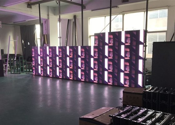 1.8 Mm LED Advertising Display Customized , SMD Indoor Video Wall Led Screen