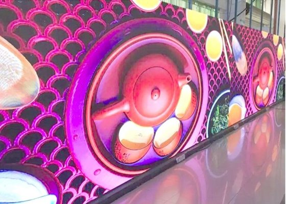 1.8 Mm LED Advertising Display Customized , SMD Indoor Video Wall Led Screen