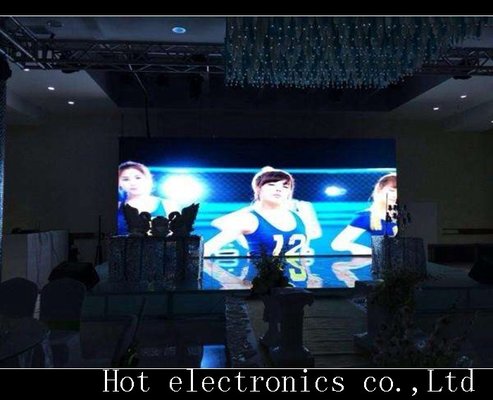 High Refresh P7.62 Front Service LED Display 1920Hz Rate For Indoor Advertising