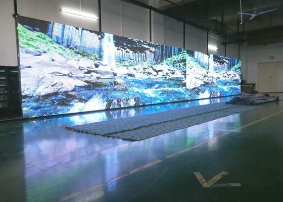 Commercial LED Advertising Display P3 Indoor Fixed LED Screen 256*192 Resolution