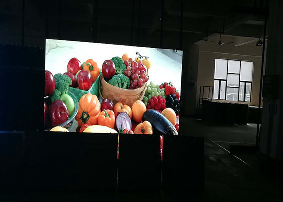 6 Mm Indoor Fixed LED Display HD 128*128 Cabinet Resolution
