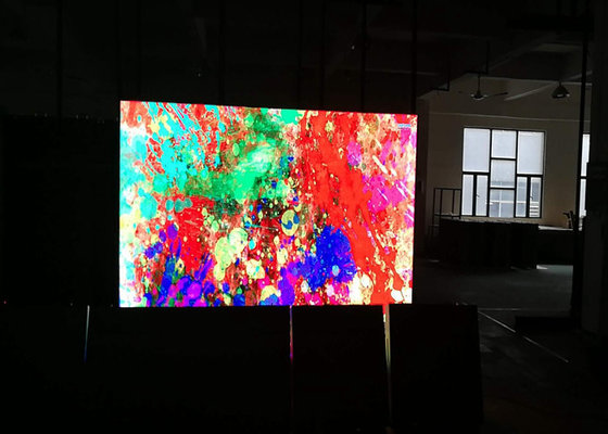 6 Mm Indoor Fixed LED Display HD 128*128 Cabinet Resolution