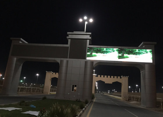 Outdoor Consumption Fixed Led Display Low Power 220V / 110V Voltage