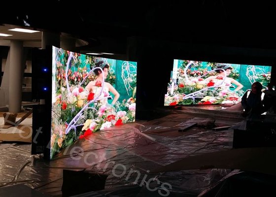 Full Color P4 ARC Led Display , Advertising Curved Led Screen Ip54 Rate