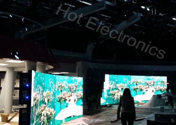 Full Color P4 ARC Led Display , Advertising Curved Led Screen Ip54 Rate