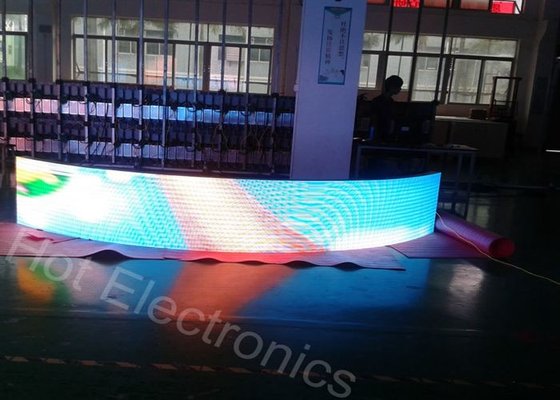 Indoor Customized Arc Led Display P4 With 4-15m Viewing Distance