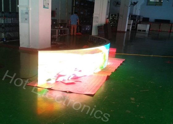 Indoor Customized Arc Led Display P4 With 4-15m Viewing Distance