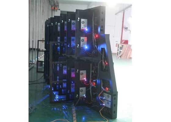 Small Pitch Led Video Wall 4mm , Rgb Programmable Led Display Hire
