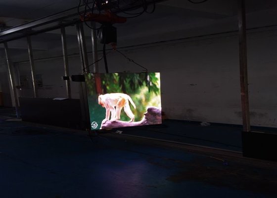 P4 Full Color LED Poster Display Programmable With 1/8 Scanning Drive Type
