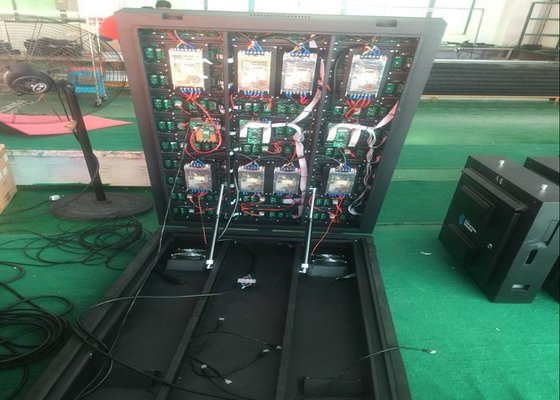 P4 Full Color LED Poster Display Programmable With 1/8 Scanning Drive Type