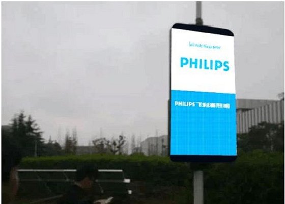 Outdoor Wifi Led Poster Display 192mmx192mm Module Easy Installation