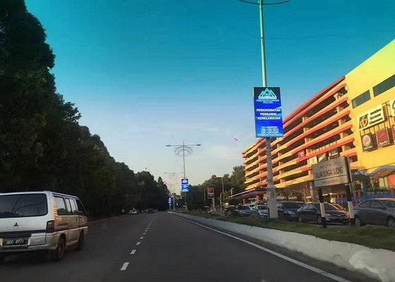 Outdoor Wifi Led Poster Display 192mmx192mm Module Easy Installation