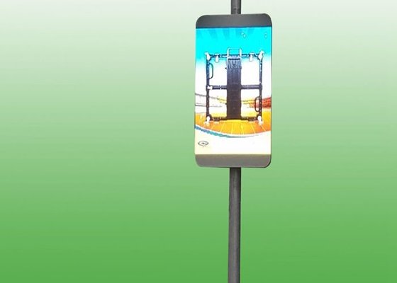 PH10 Dip LED Poster Display SMD3535 For Outdoor Street Sign Post