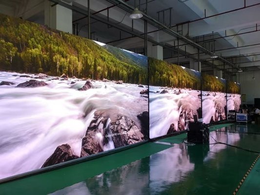 HD Indoor Rental LED Display , High Definition RGB Led Video Wall