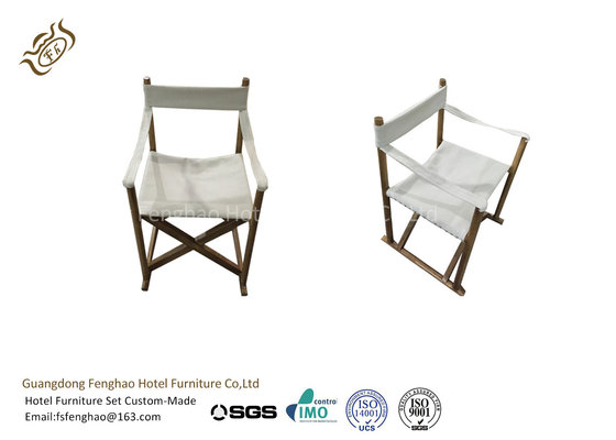 China Elegant Stackable Wood Cross Back Folding Dining Chairs With Fabric Seat supplier