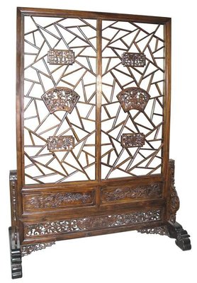 China Luxury Vintage Rose Wood Decorative Folding Screens For Restaurant Living Room supplier