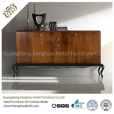 Antique Vintage Wood Console Table Cabinet With  Drawers For Home Storage supplier