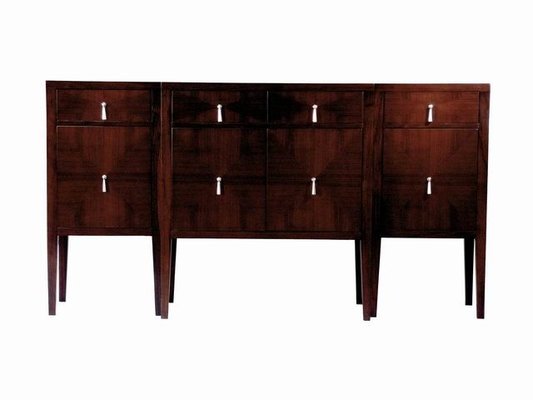Vintage Wooden Top Drawers half round console table Sideboard Cabinet for Living Room Furniture supplier