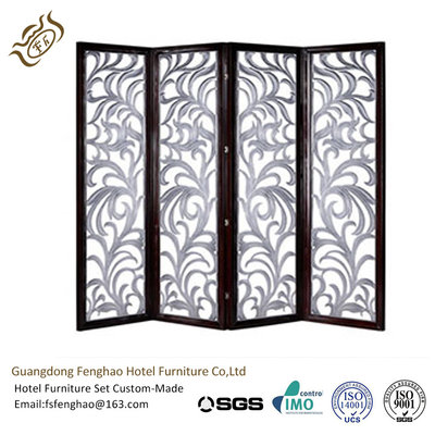 Ss Decorative Perforated Freestanding Room Divider For Hotel Lobby supplier