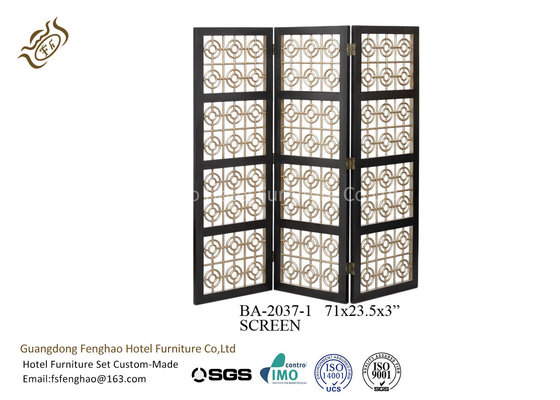 Hotel Stainless Steel Room Divider / Folding Partition Screens supplier