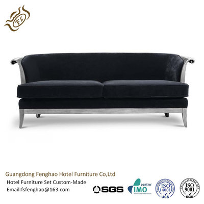 Fashion KTV Fabric Hotel Room Sofa Natural Timber Wood Fabric for Hotel Lobby supplier